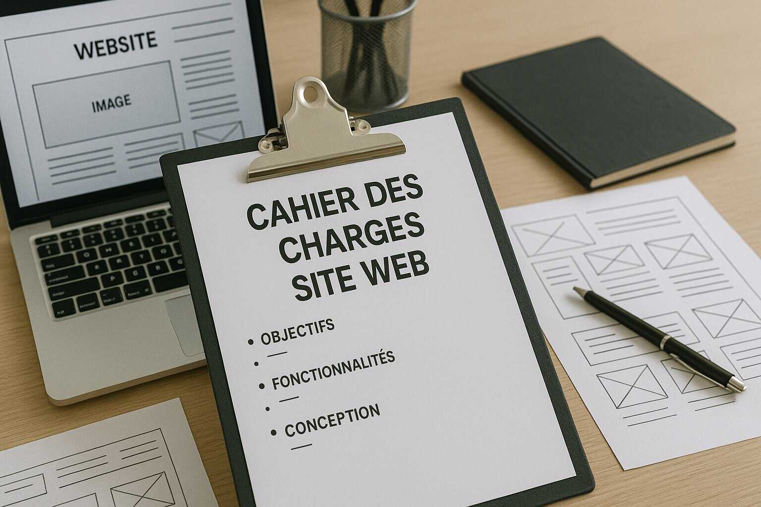 Cahier des charges site web : modèle, prix & guide complet (2026)